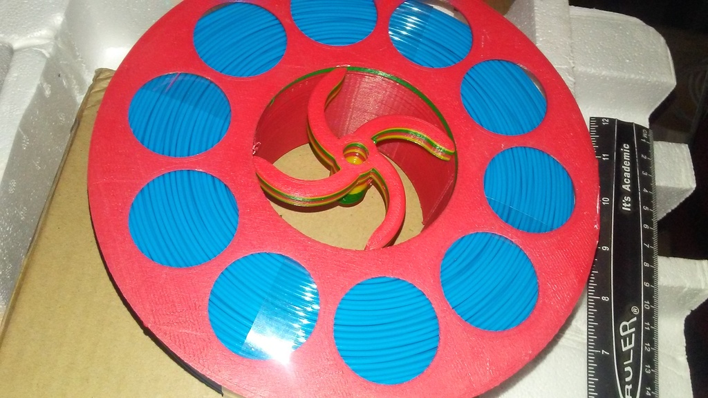 Free 3D file 1kg-Titan Refillable Spool for Refills (1kg-Titan) and ...